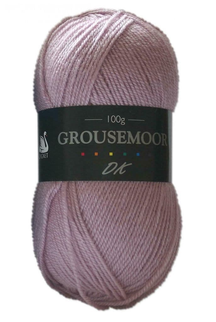 Cygnet Grousemoor DK Knitting Yarn 100g With Wool 120 Rose